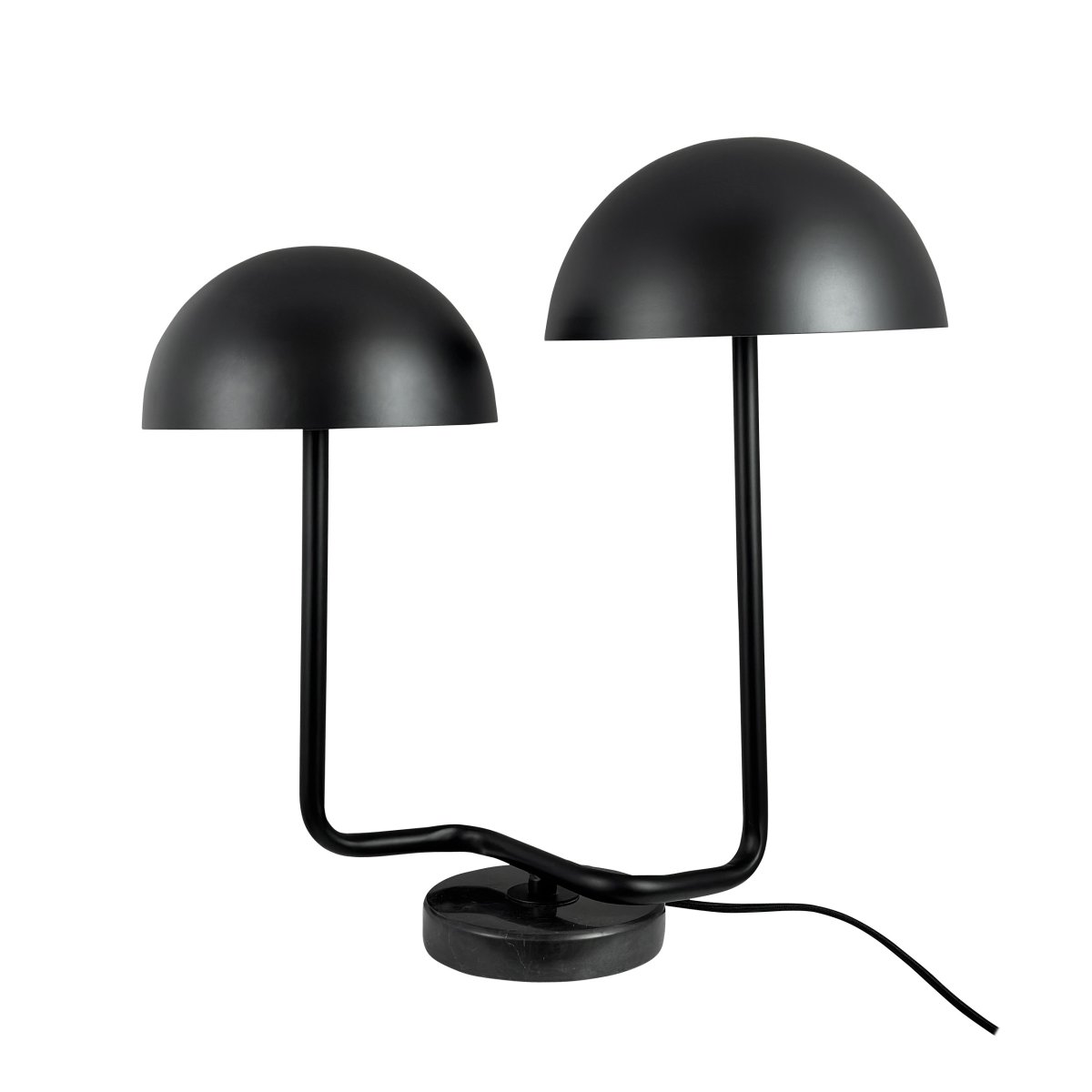 Cluster table lamp Matt black - LAMP COLLECTIONS - Dyberg Larsen